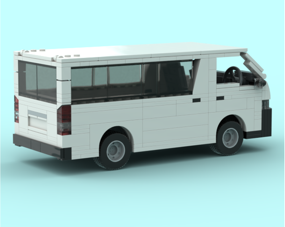 LEGO MOC-228625 Toyota Hiace 5th generation H200 series by YUKIRO ...