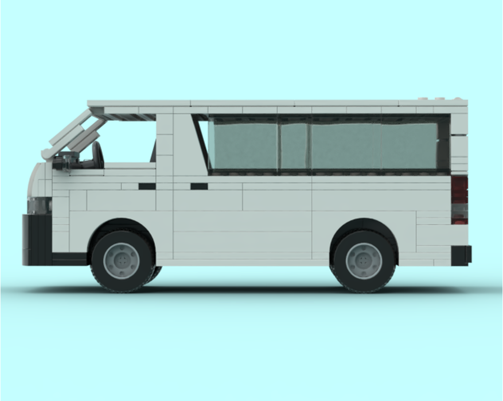 LEGO MOC-228625 Toyota Hiace 5th generation H200 series by YUKIRO ...