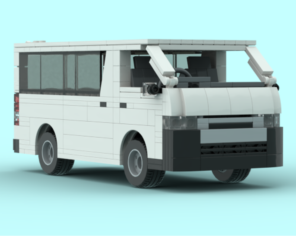 LEGO MOC-228625 Toyota Hiace 5th generation H200 series by YUKIRO ...