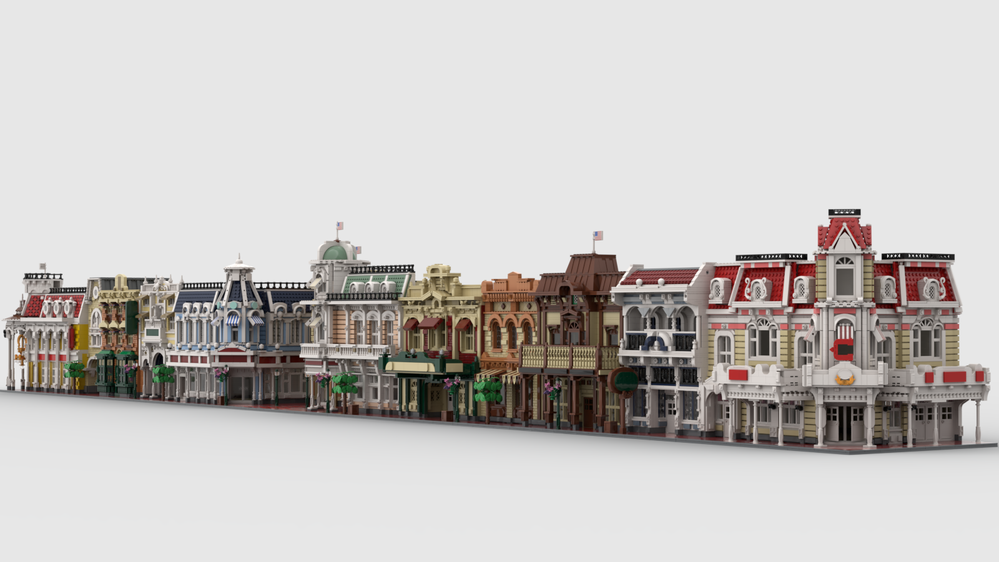 LEGO MOC Magic Kingdom Main Street Clothiers by WDWBricks | Rebrickable ...