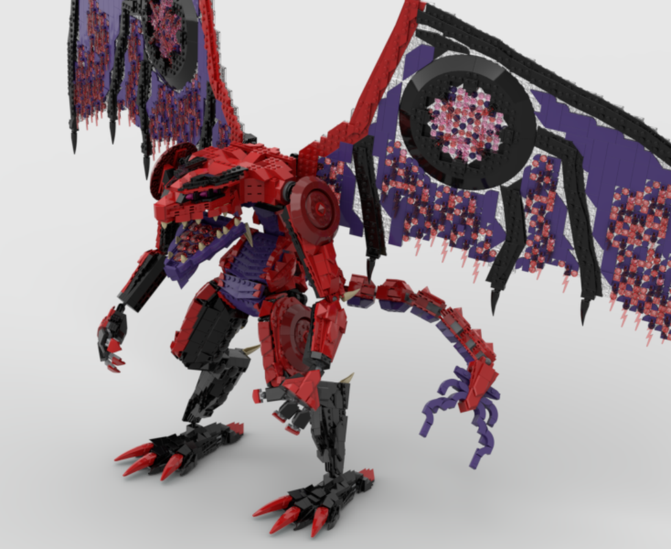 LEGO MOC Thunderfang by ardakayhanli | Rebrickable - Build with LEGO