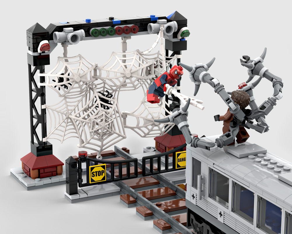 LEGO MOC-228654 Spider-man's Train Rescue by Tubi_Rock_V | Rebrickable ...