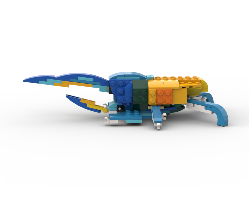 LEGO MOC-228662 31136 Hercules beetle by maratus | Rebrickable - Build ...