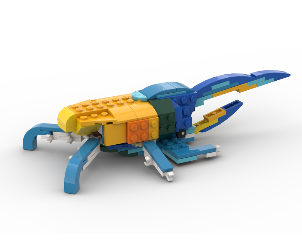 LEGO MOC-228662 31136 Hercules beetle by maratus | Rebrickable - Build ...