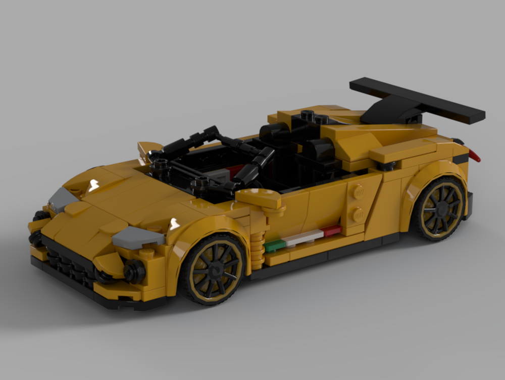 LEGO MOC Lamborghini Huracan Performante Spyder by Haydeez. | Rebrickable - Build with LEGO
