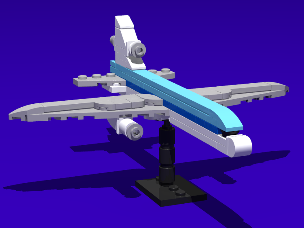 LEGO MOC McDonnell Douglas MD-11 KLM Livery by MOCStar | Rebrickable ...