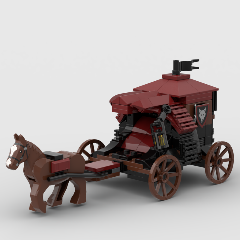 LEGO MOC Beastmaster's Carriage by grtbrix | Rebrickable - Build with LEGO