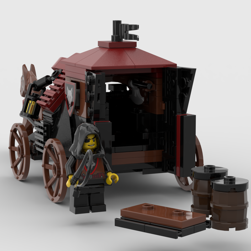 LEGO MOC Beastmaster's Carriage by grtbrix | Rebrickable - Build with LEGO