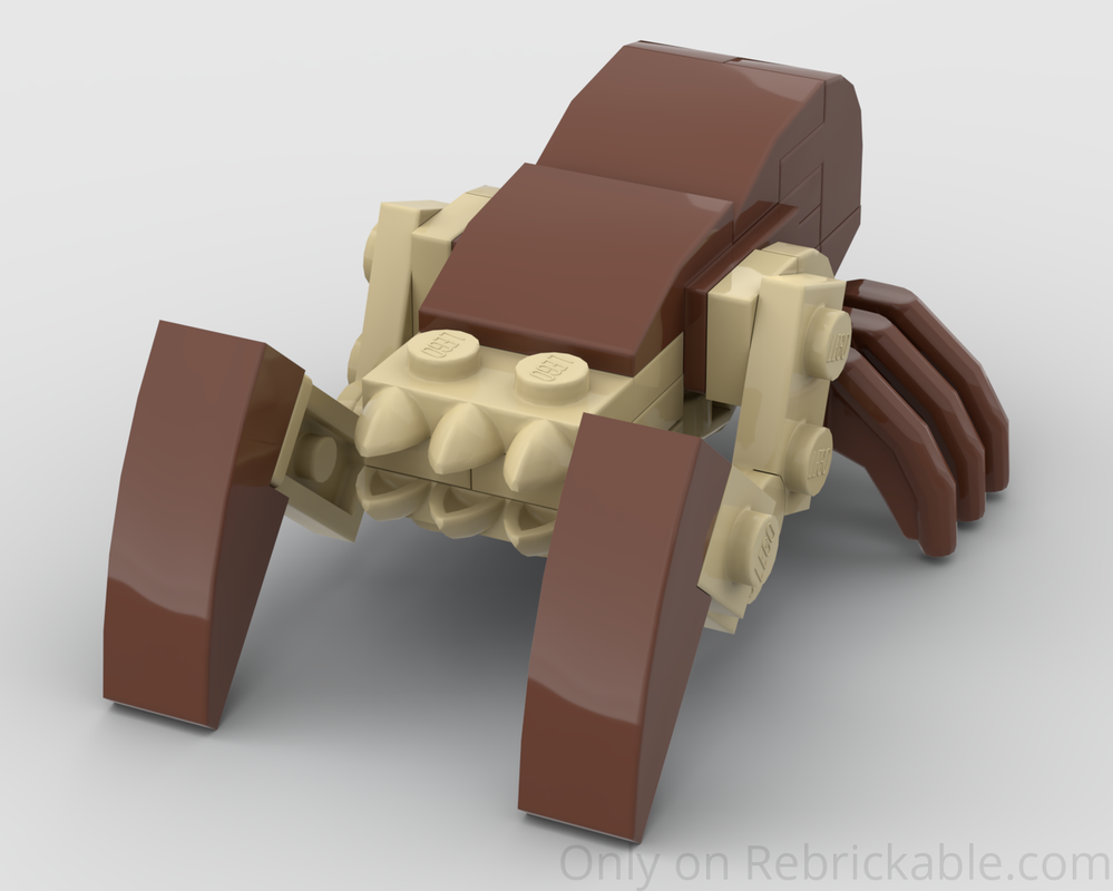 LEGO MOC Deep Rock Galactic: Glyphid Grunt by _daaaan | Rebrickable ...