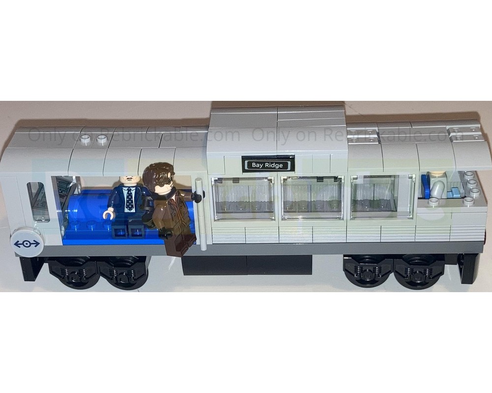 LEGO MOC 76321 Alt Build - San Francisco Style Tram & Station by Andy ...