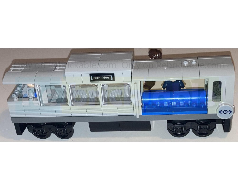 LEGO MOC 76321 Alt Build - San Francisco Style Tram & Station by Andy ...