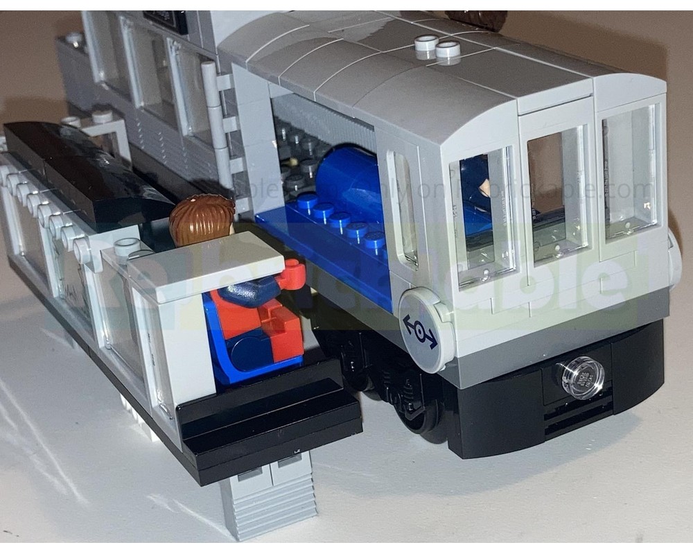 LEGO MOC-228704 76321 Alt Build - San Francisco Style Tram & Station by ...