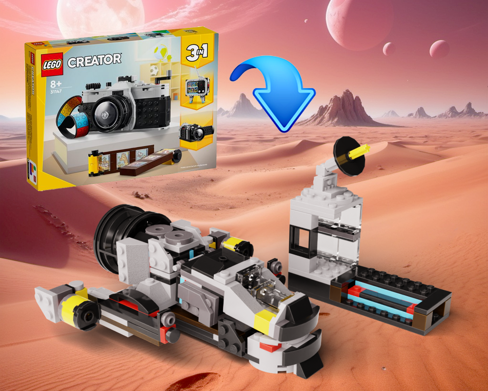 LEGO MOC Dark Matter Drifter by prismaprawn | Rebrickable - Build with LEGO
