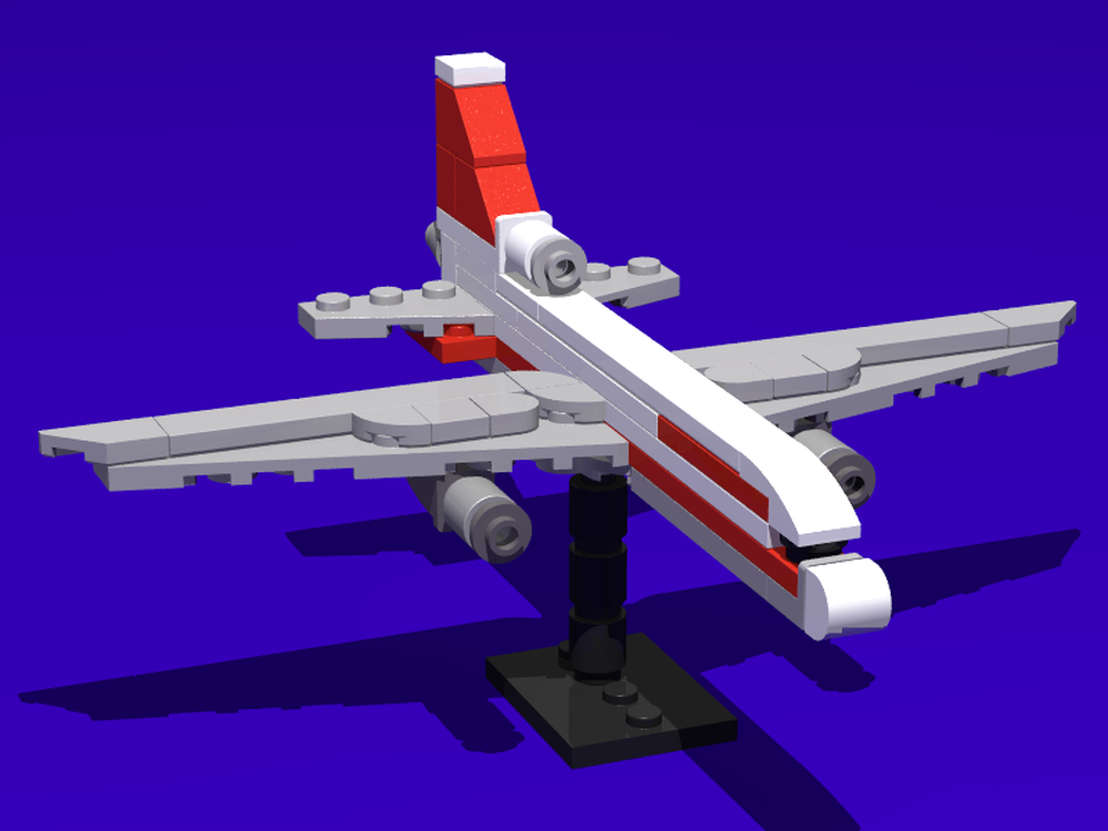 LEGO MOC Lockheed L-1011 Tristar TWA Livery by MOCStar | Rebrickable ...