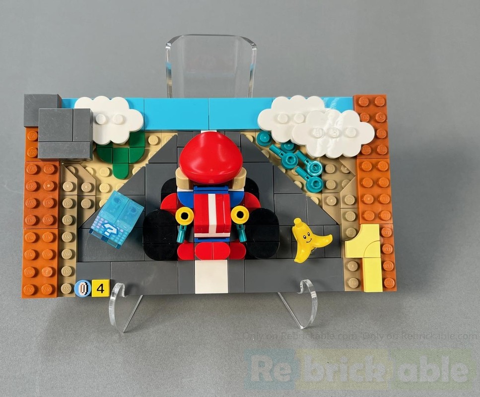 LEGO MOC Mario Kart World Screen by Monkey-Scout | Rebrickable - Build ...