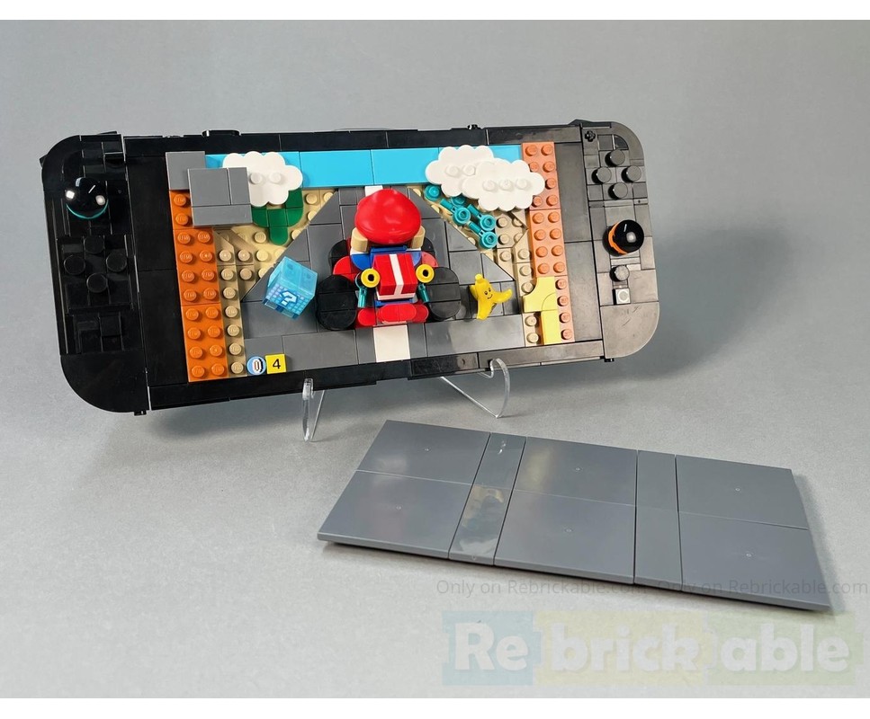 LEGO MOC Mario Kart World Screen by Monkey-Scout | Rebrickable - Build ...
