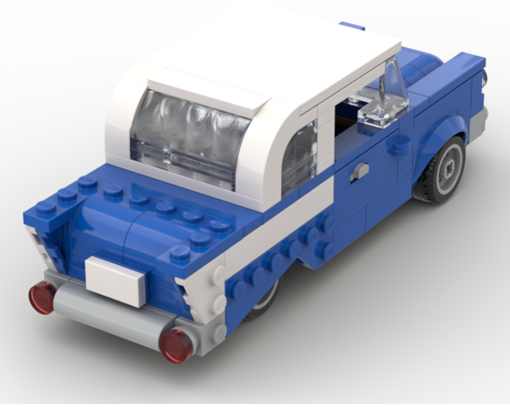 LEGO MOC 1957 chevy bel air by EBbuilds | Rebrickable - Build with LEGO