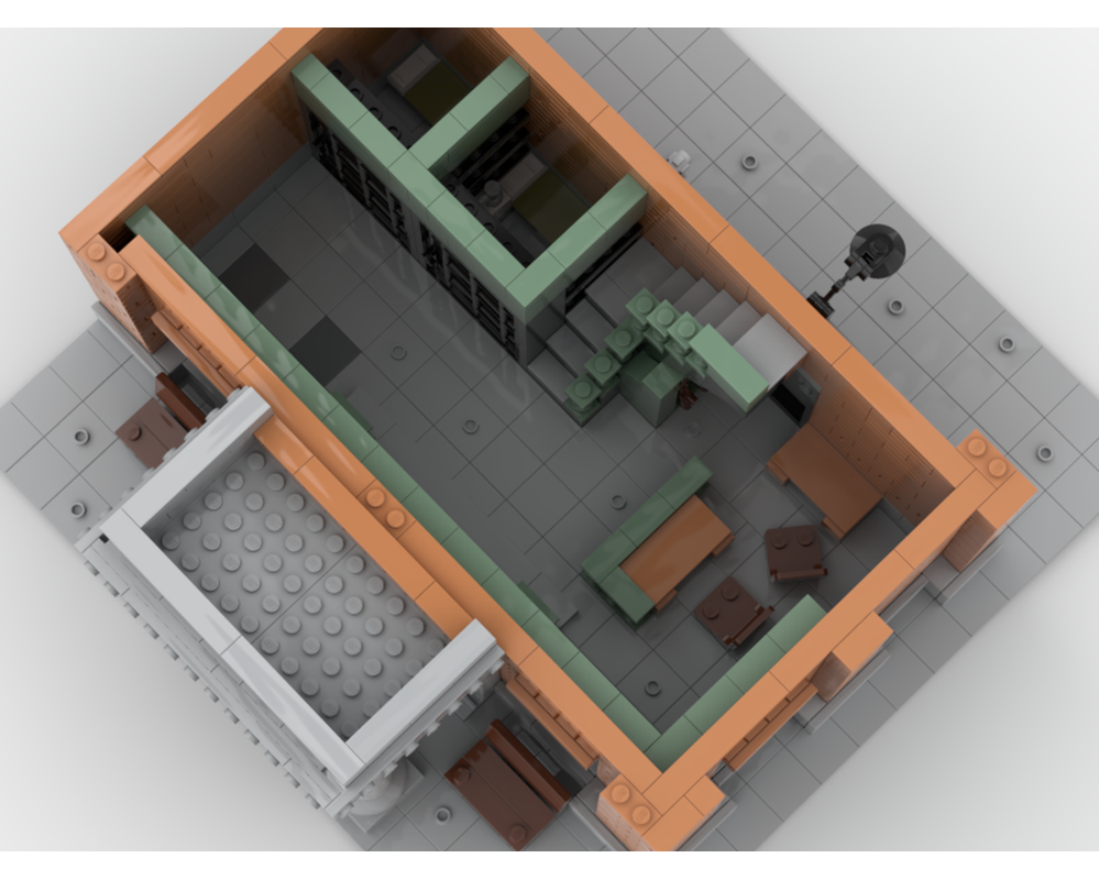 LEGO MOC Andy Griffith Show Jailhouse by Bevinsbricks | Rebrickable ...