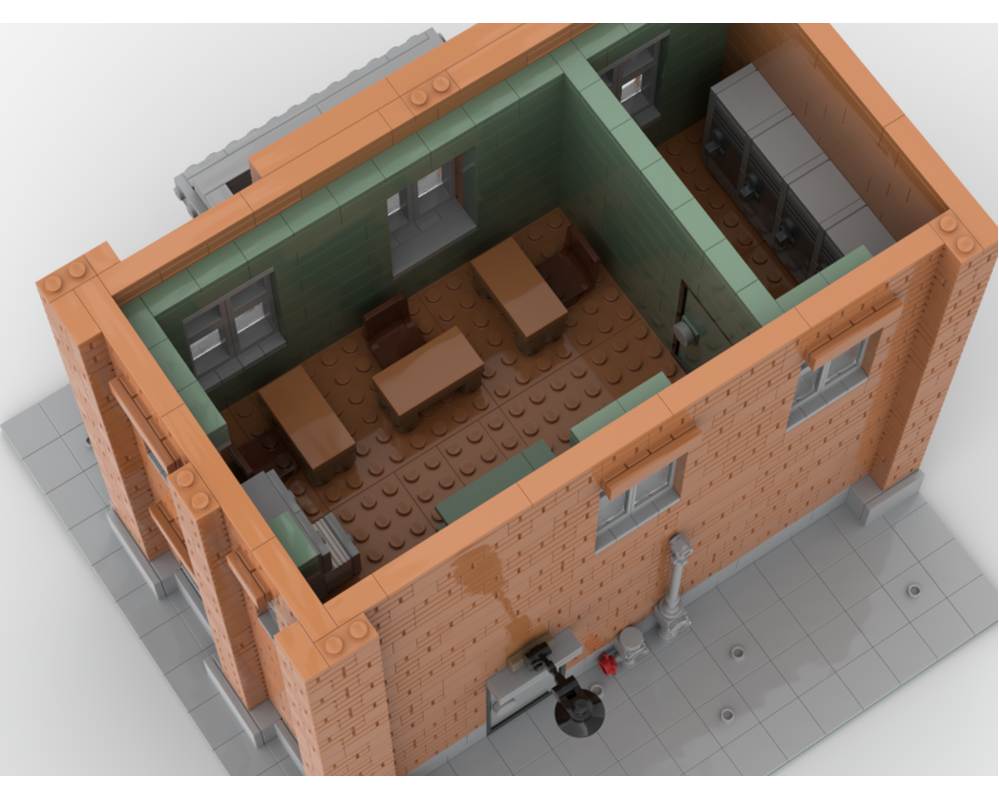 LEGO MOC-228725 Andy Griffith Show Jailhouse by Bevinsbricks ...