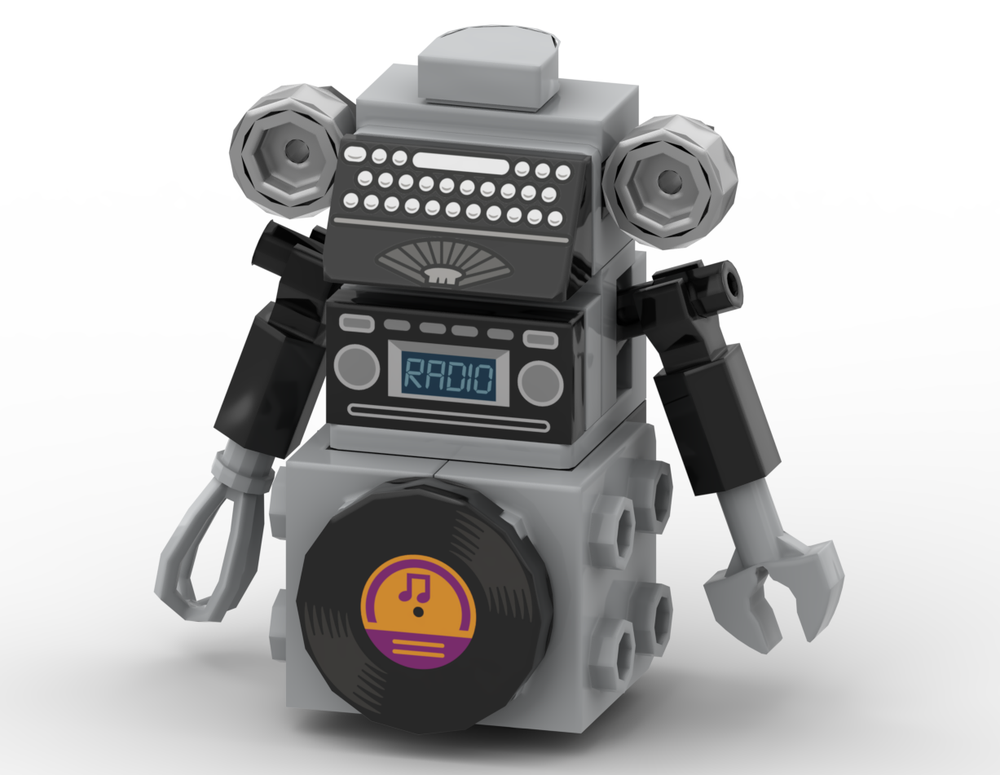 LEGO MOC-228726 Conky 2000 - Pee Wee's Playhouse - Minifig scale by G.I ...