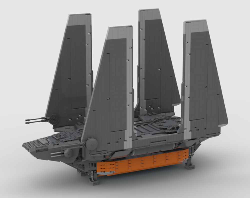 LEGO MOC-228729 Zeta-class Heavy Cargo Shuttle by benneech ...