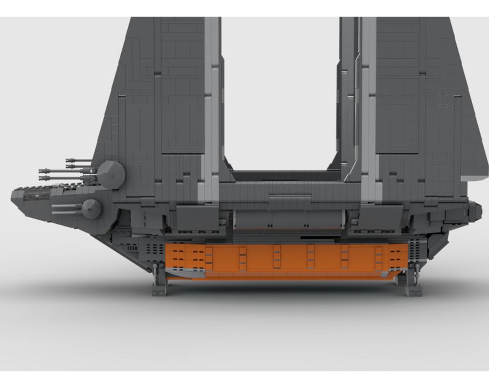 LEGO MOC Zeta-class Heavy Cargo Shuttle by benneech | Rebrickable ...