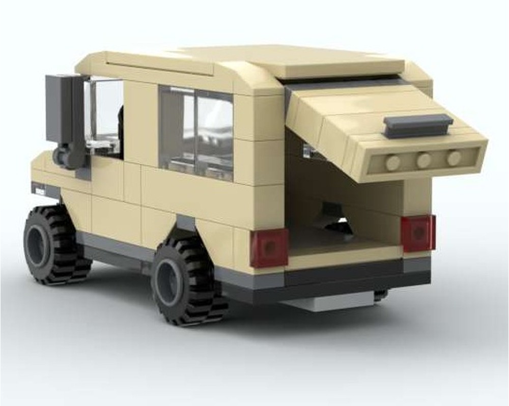 LEGO MOC Tan Van (MOC) by WAI Bricks | Rebrickable - Build with LEGO