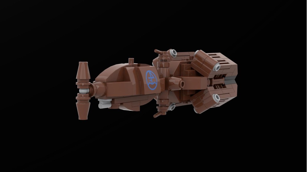 LEGO MOC Class VI Bulk Freighter by BrickRemnant | Rebrickable - Build ...