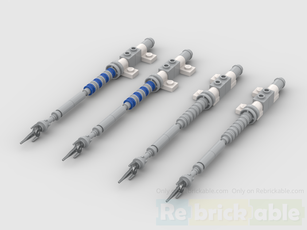 LEGO MOC Red Five T-65 X Wing Laser Cannons Modification by Spacefarer ...
