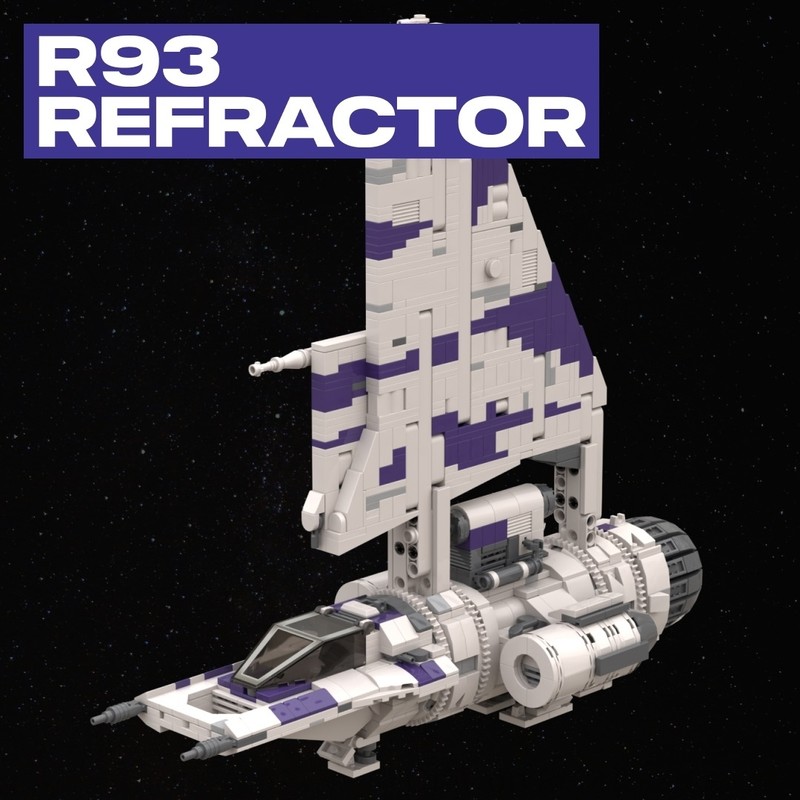 LEGO MOC R93 Refractor by scruffybrickherder | Rebrickable - Build with LEGO