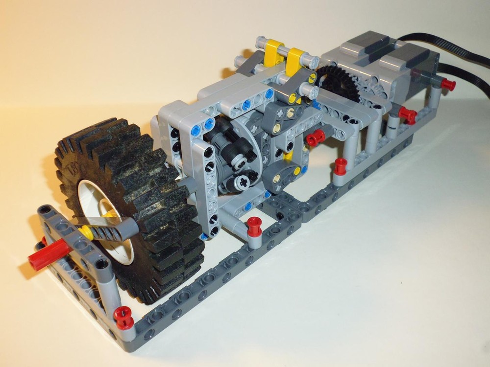 LEGO MOC Flywheel With Friction Clutch by Stef234 | Rebrickable - Build ...
