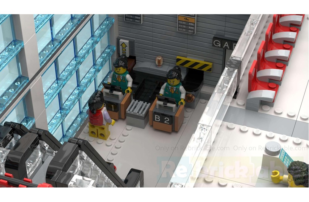 LEGO MOC Regional Airport by Blocks City | Rebrickable - Build with LEGO
