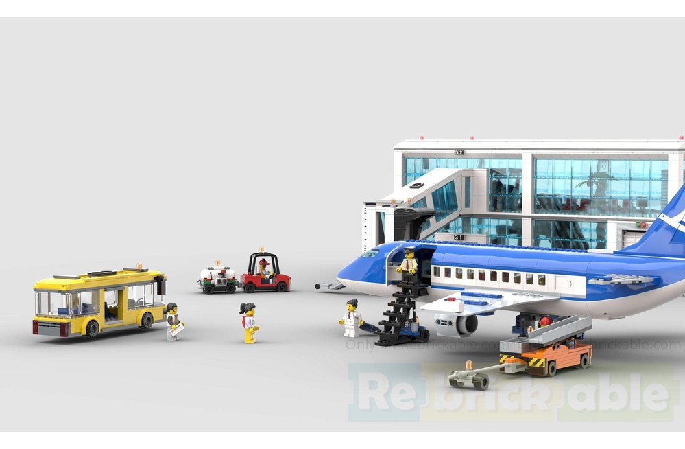 LEGO MOC-228763 Regional Airport by Blocks City | Rebrickable - Build ...