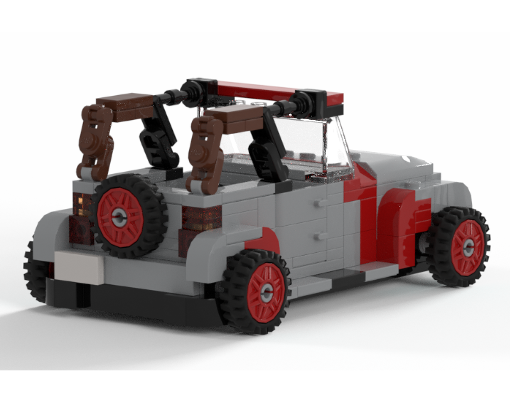 LEGO MOC JP Jeep Wrangler by XorroFox | Rebrickable - Build with LEGO
