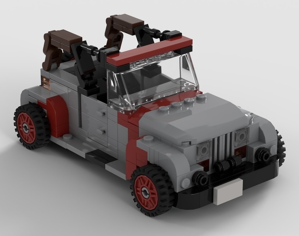 LEGO MOC JP Jeep Wrangler by XorroFox | Rebrickable - Build with LEGO