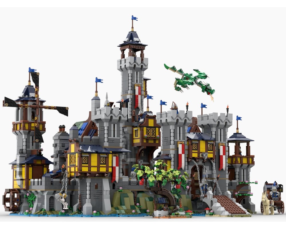 LEGO MOC-228772 Return to Castle FalconStein by Ko_Lego | Rebrickable ...