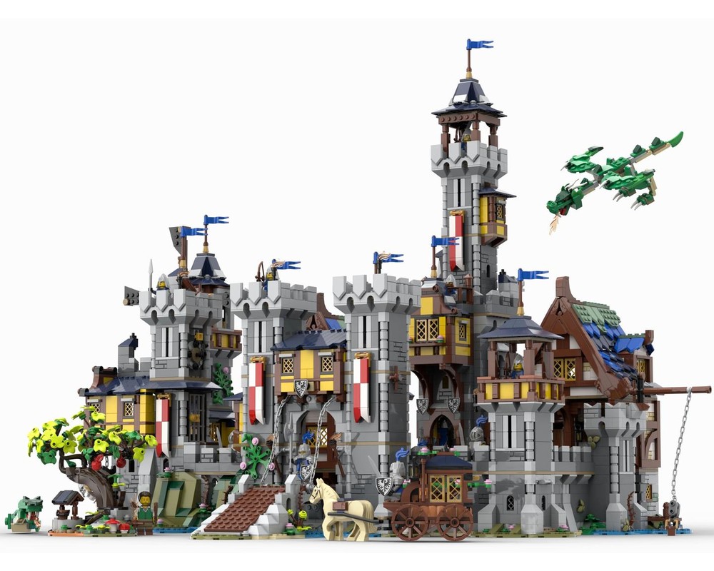 LEGO MOC-228772 Return to Castle FalconStein by Ko_Lego | Rebrickable ...