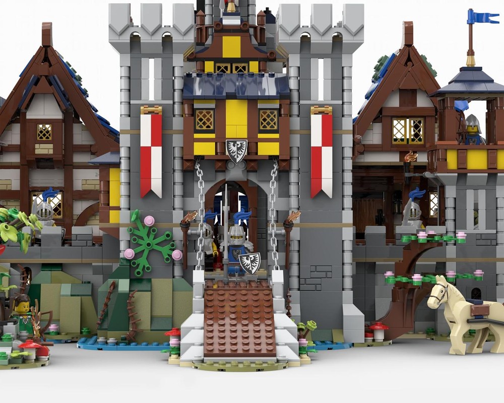 LEGO MOC-228772 Return to Castle FalconStein by Ko_Lego | Rebrickable ...