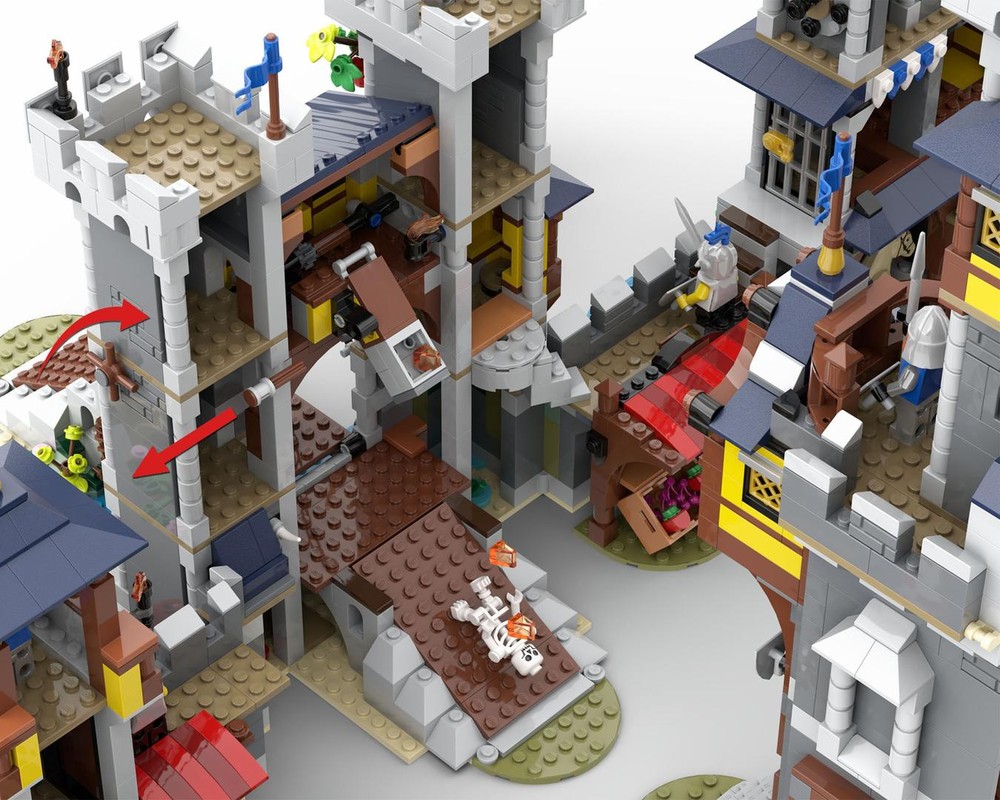 LEGO MOC-228772 Return to Castle FalconStein by Ko_Lego | Rebrickable ...