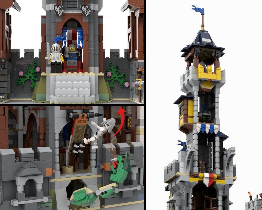 LEGO MOC-228772 Return to Castle FalconStein by Ko_Lego | Rebrickable ...