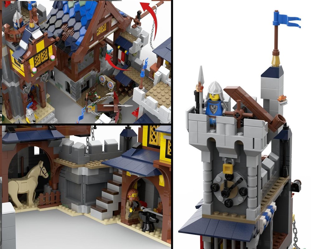 LEGO MOC-228772 Return to Castle FalconStein by Ko_Lego | Rebrickable ...