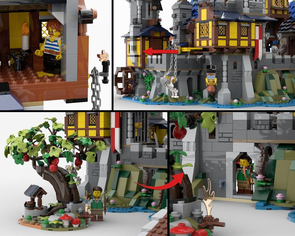 LEGO MOC-228772 Return to Castle FalconStein by Ko_Lego | Rebrickable ...