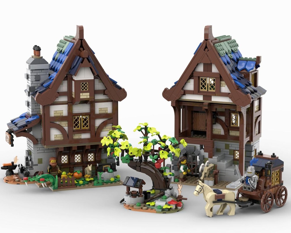 LEGO MOC-228772 Return to Castle FalconStein by Ko_Lego | Rebrickable ...