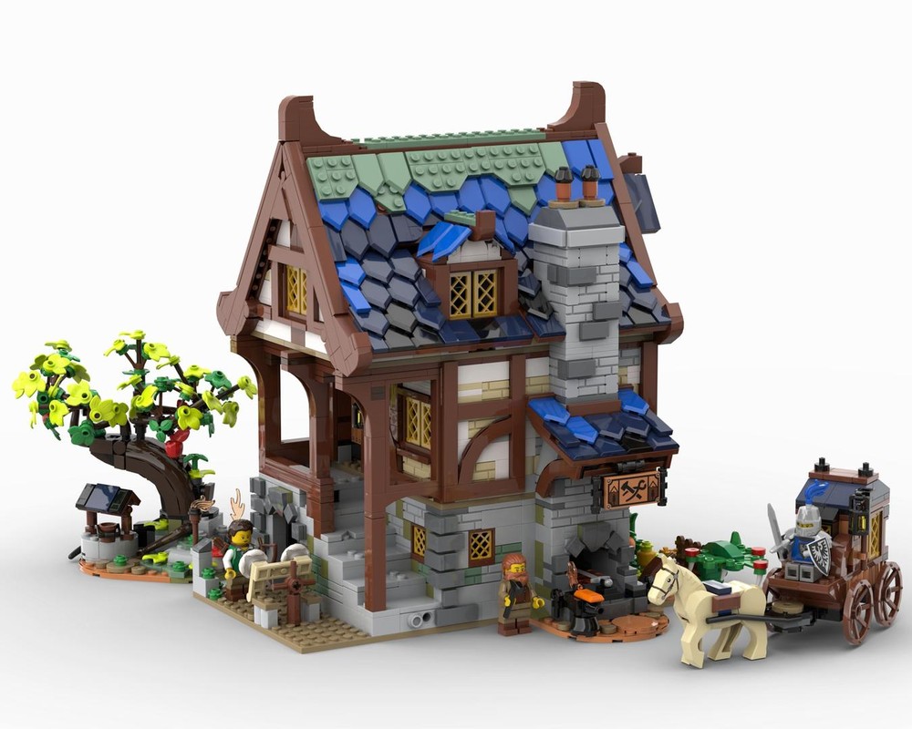 LEGO MOC-228772 Return to Castle FalconStein by Ko_Lego | Rebrickable ...