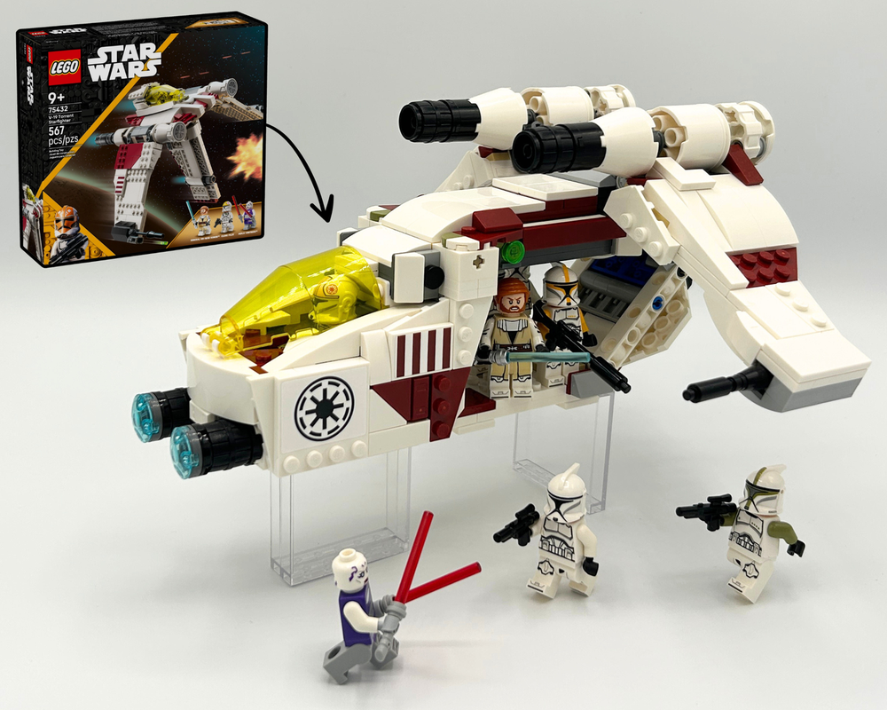 LEGO MOC Republic Gunship - Heavy Combat Version (75432 Alternate Model ...