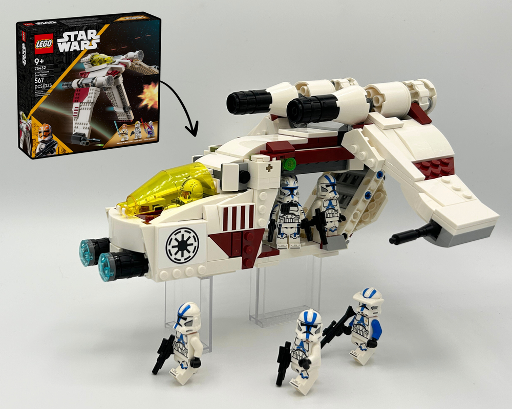 LEGO MOC-228774 Republic Gunship - Heavy Combat Version (75432 ...