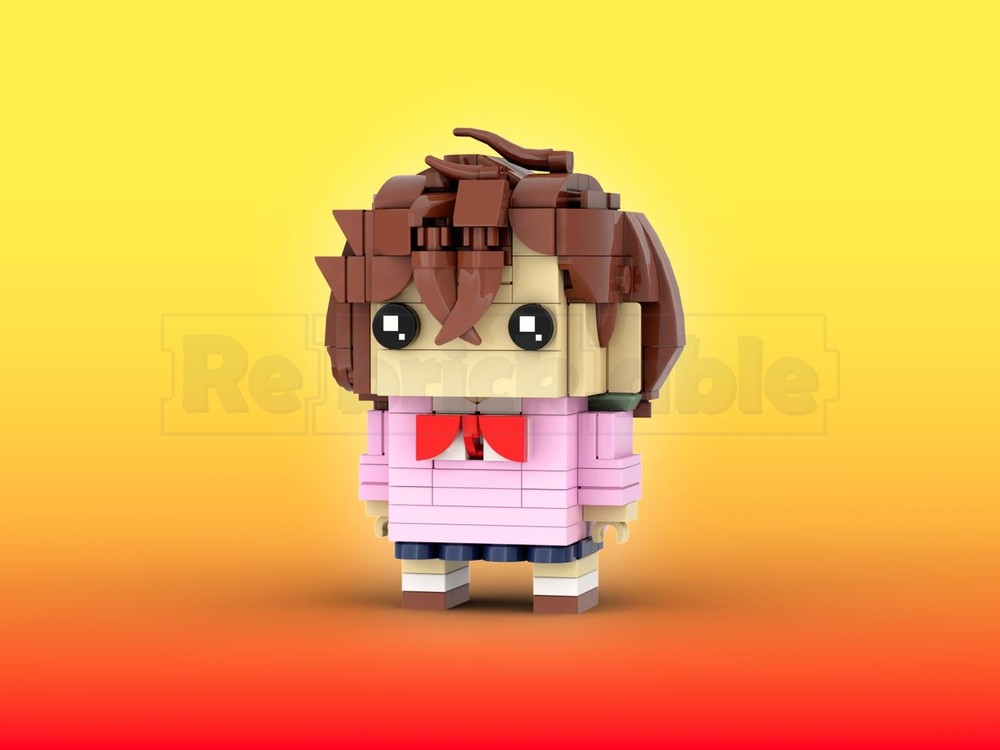 LEGO MOC Momo Ayase Brickheadz LEGO MOC - DanDaDan by Eugenio Iacono ...