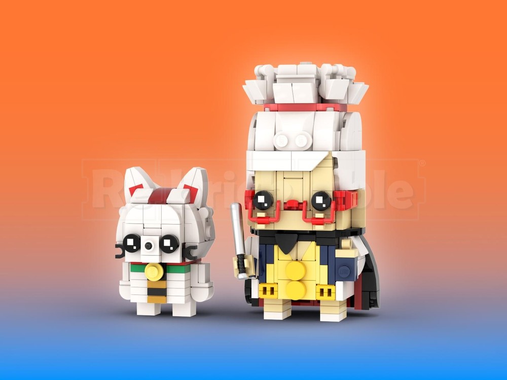 LEGO MOC Seiko Ayase & Turbo Granny Brickheadz LEGO MOC - DanDaDan by ...