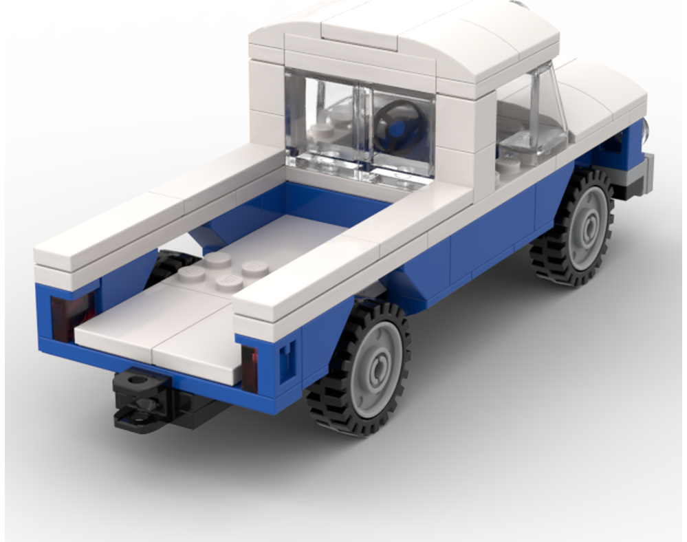 LEGO MOC Updated 1972 Ford F-250 by ORBcreations | Rebrickable - Build ...