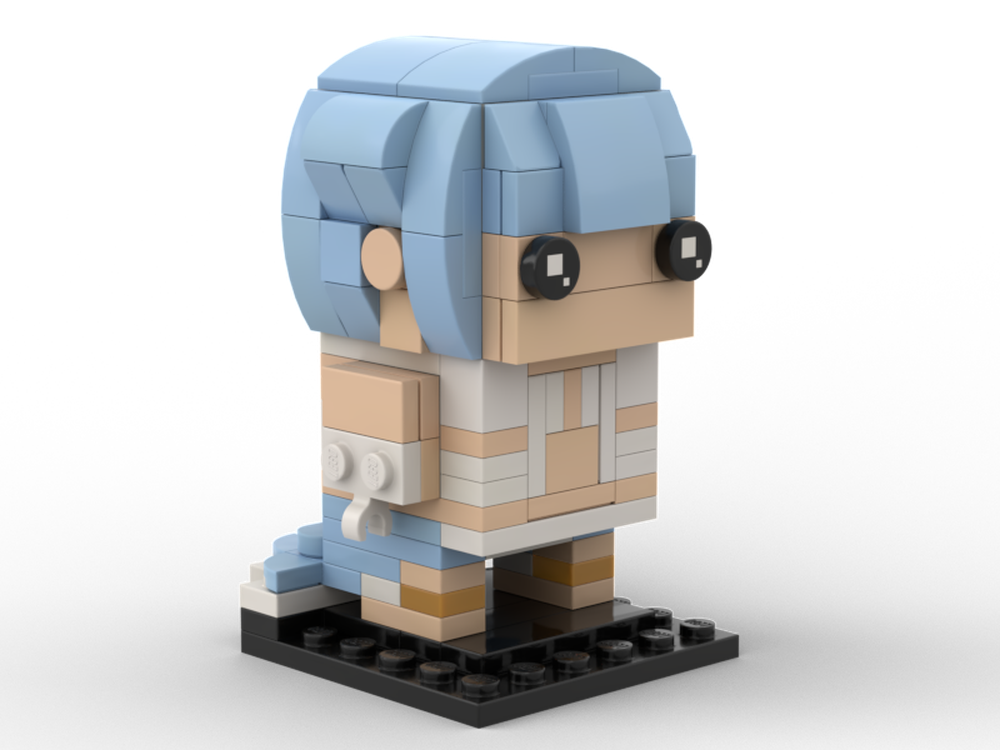 LEGO MOC Bao The Whale Brickheadz by Bricksy32 | Rebrickable - Build ...